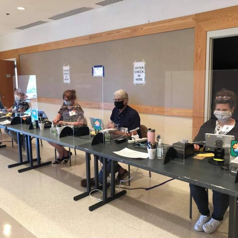 Live wait time display - U.S. Alliance for Election Excellence