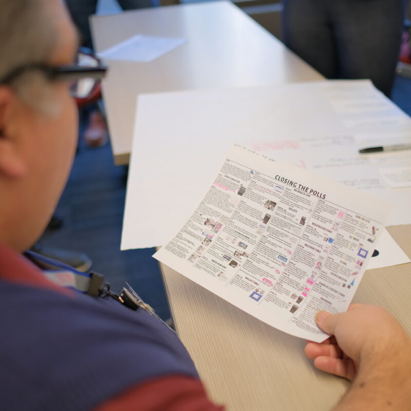 Usability testing kit - U.S. Alliance for Election Excellence