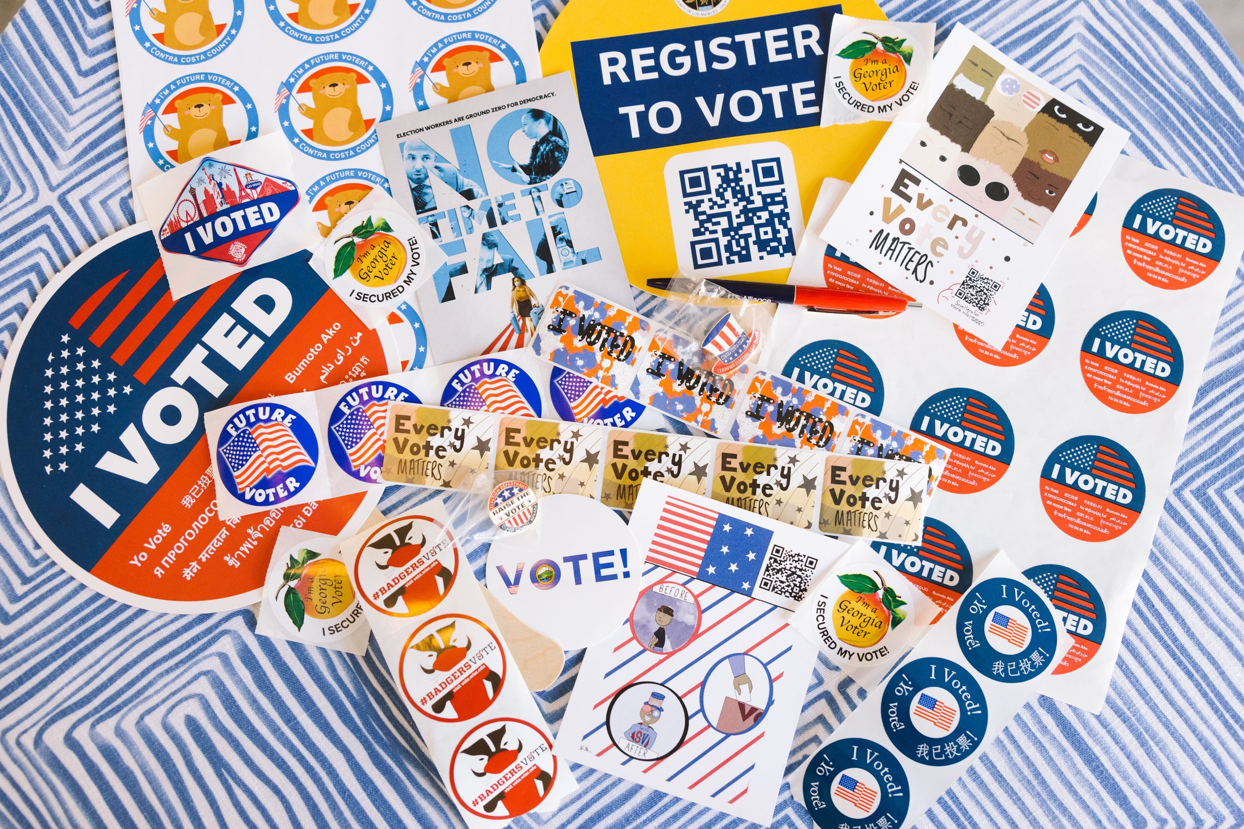 Voter outreach graphics - U.S. Alliance for Election Excellence