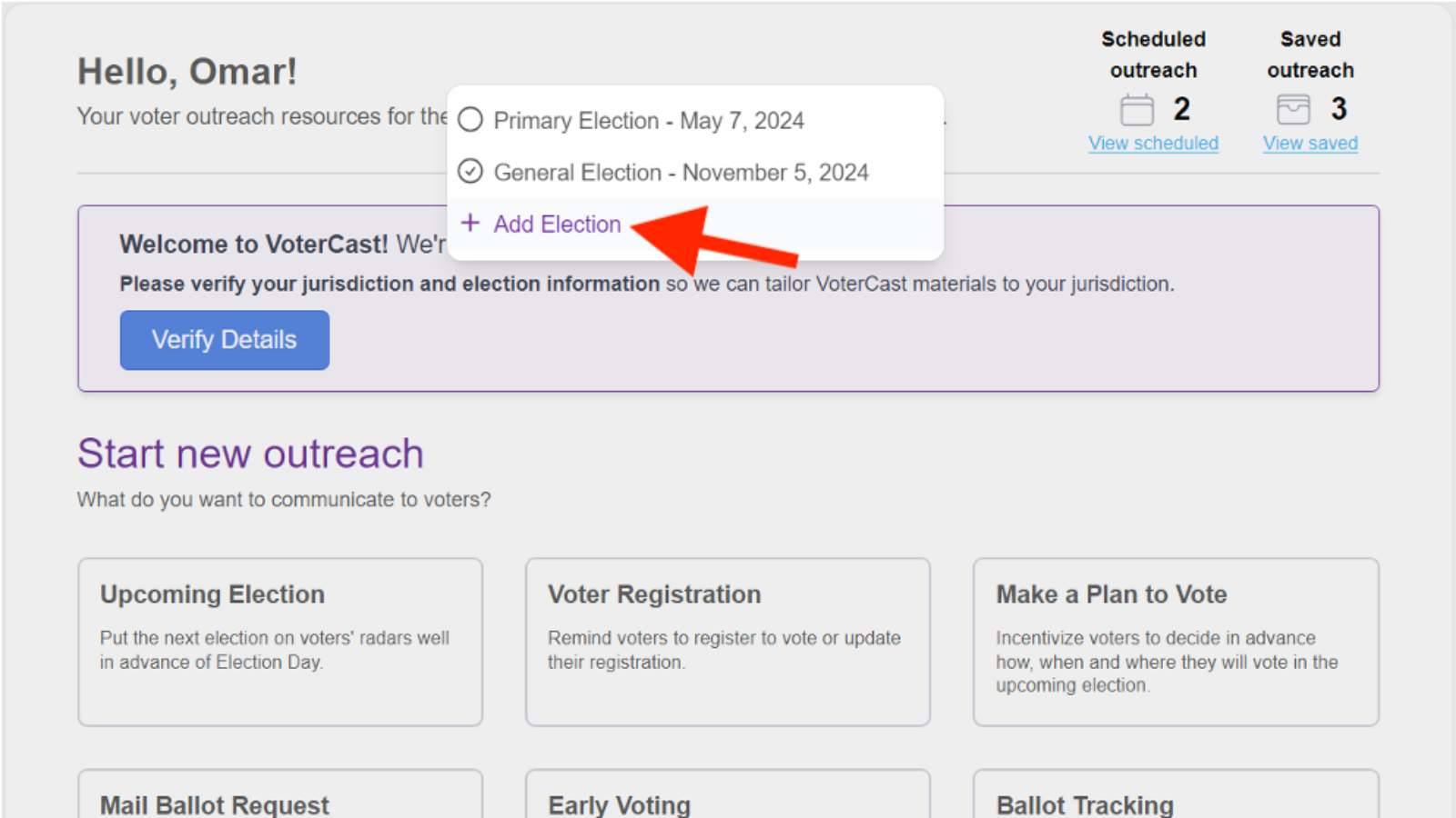 VoterCast: Customized voter outreach content - U.S. Alliance for ...