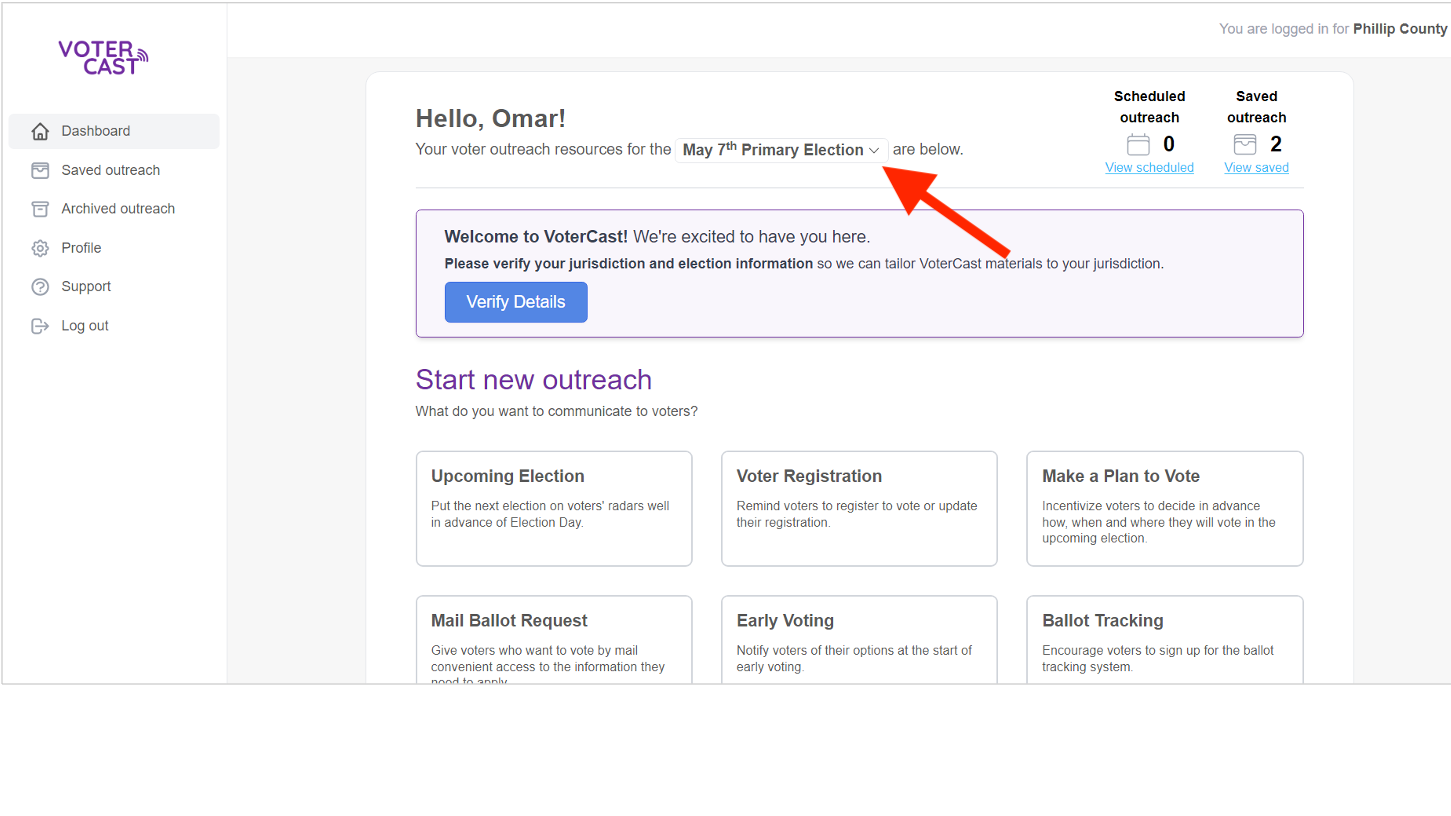 VoterCast: Customized voter outreach content - U.S. Alliance for ...