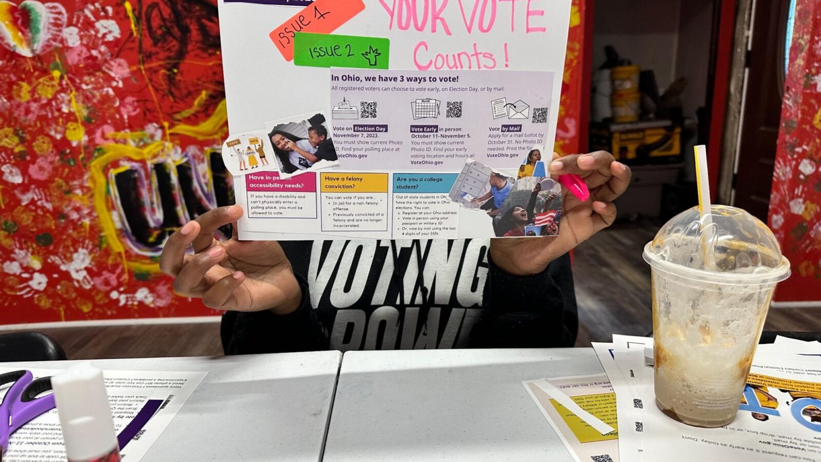 “I Voted” sticker contest - U.S. Alliance for Election Excellence